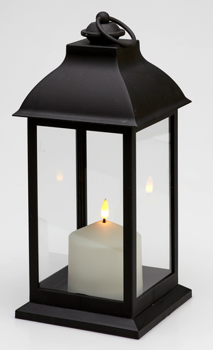 myhome LED-lyhty 30,5cm musta IP44 | K-Ruoka Verkkokauppa