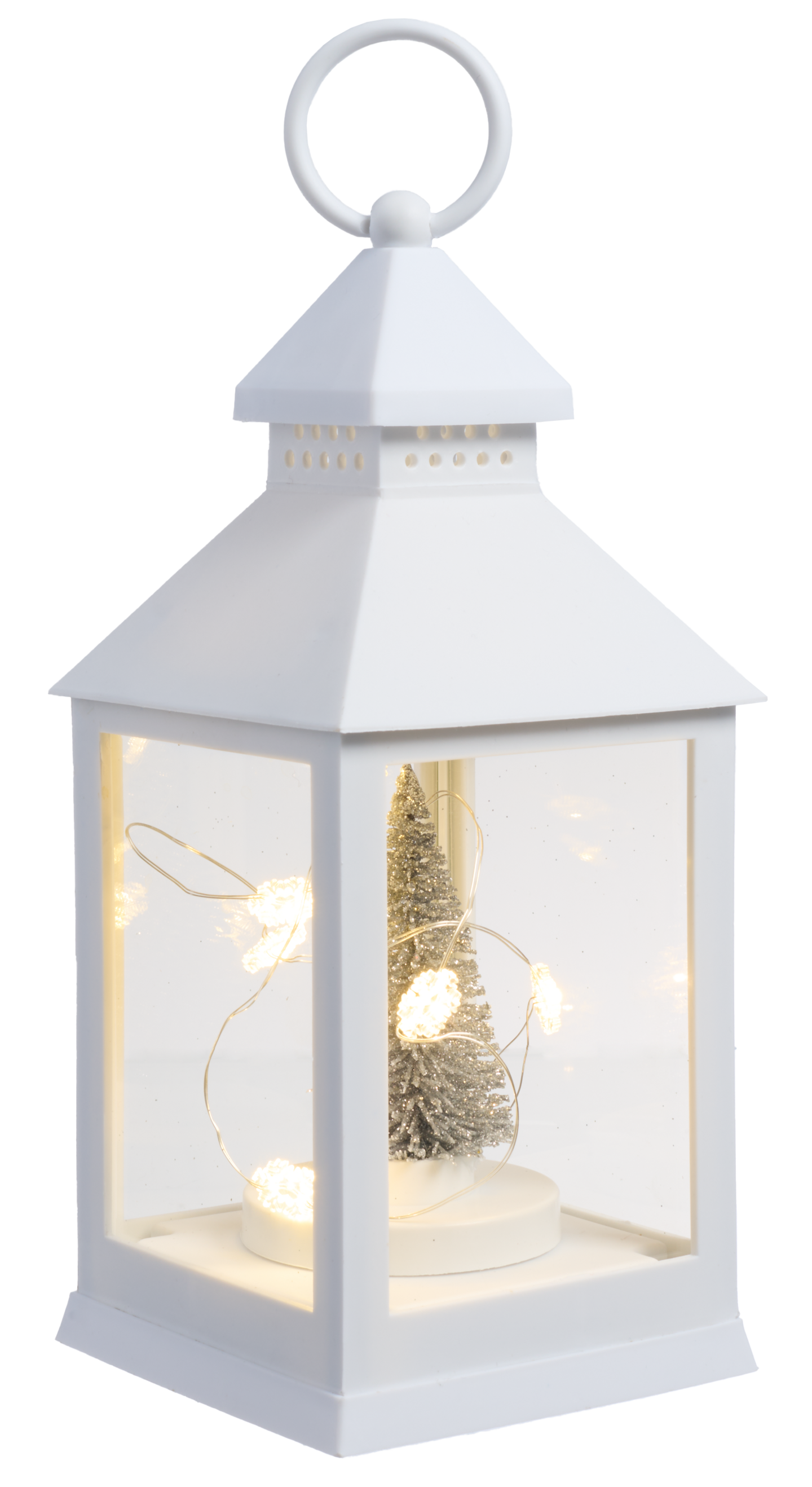 myhome Lumihiutale LED-lyhty 24cm valkoinen | K-Ruoka Verkkokauppa