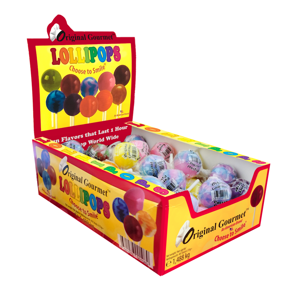 Original Gourmet Lollipops tikkari 31g — HoReCa-tukku Kespro