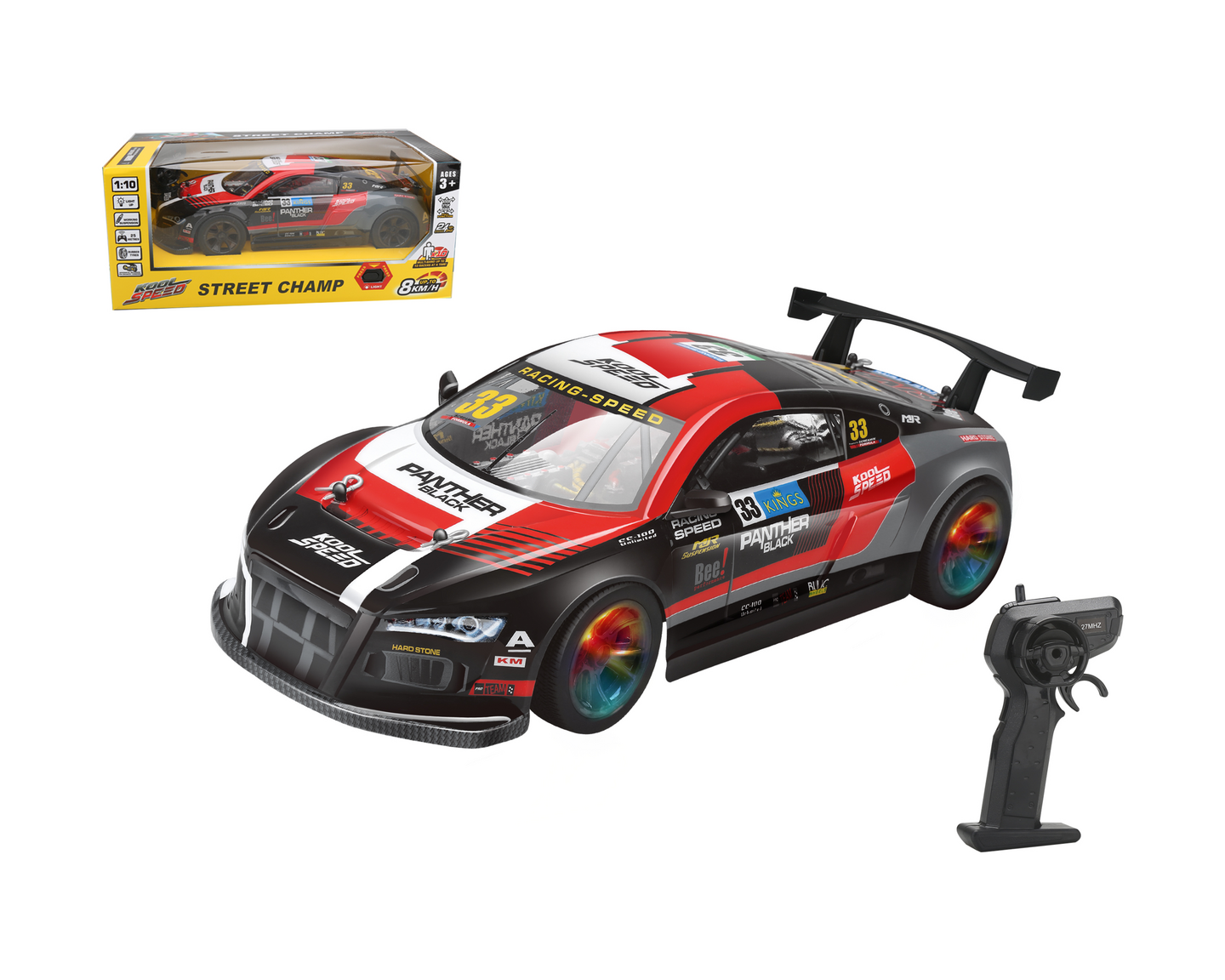 Kool Speed Street Champ 1:10 2,4Ghz radio-ohjattava auto | K-Ruoka ...