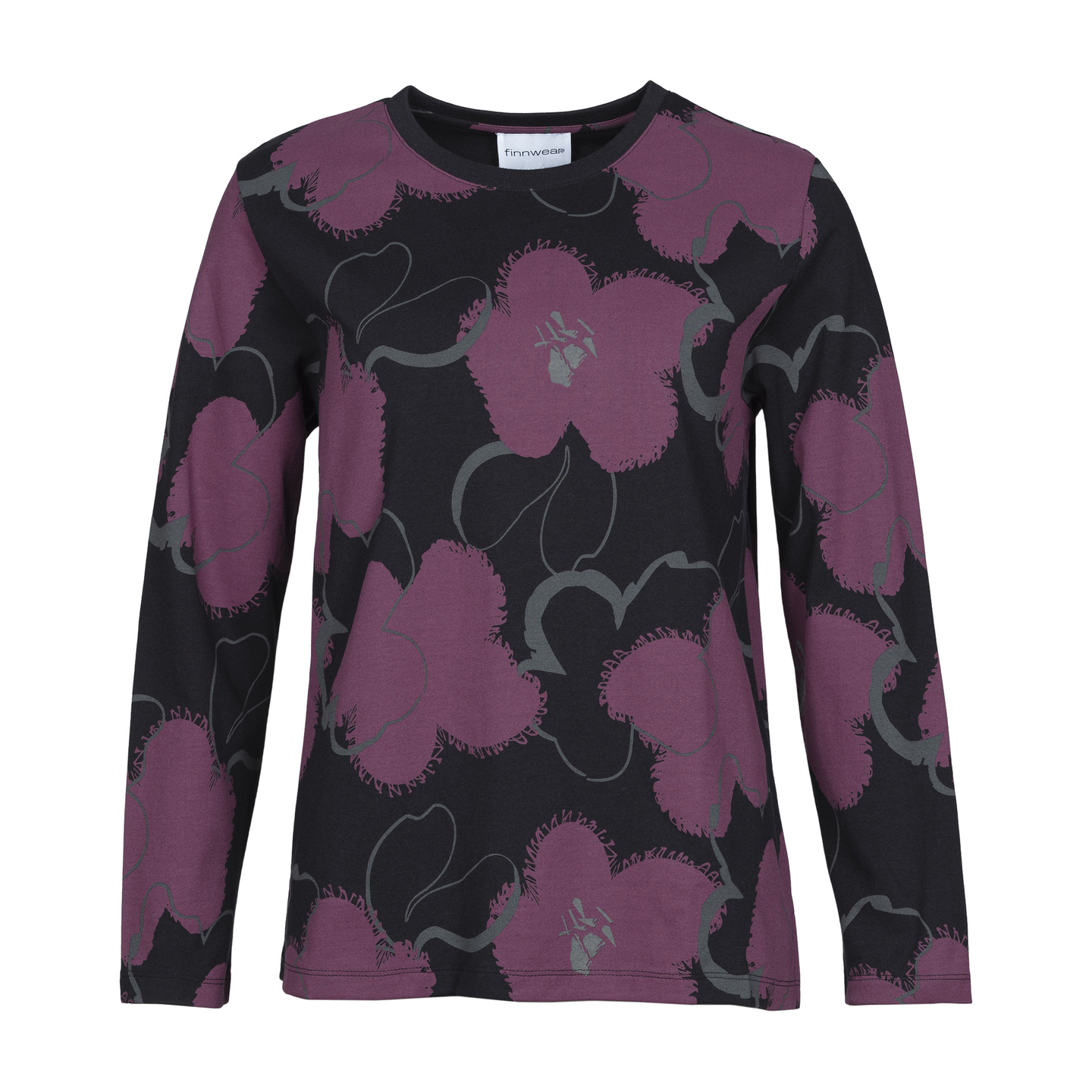 Finnwear C021 pitkähihainen puuvillapaita | K-Ruoka Verkkokauppa