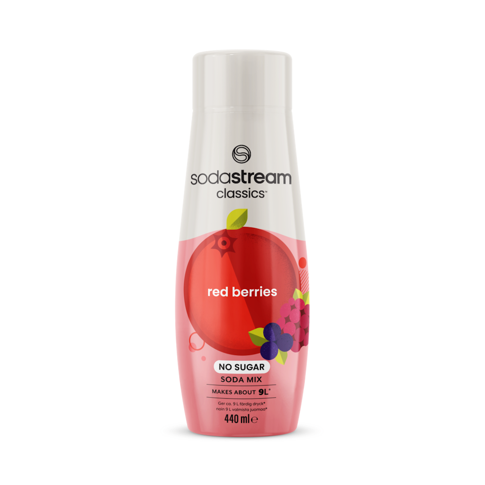 Sodastream 440ml Red Berries No Sugar — HoReCa-tukku Kespro