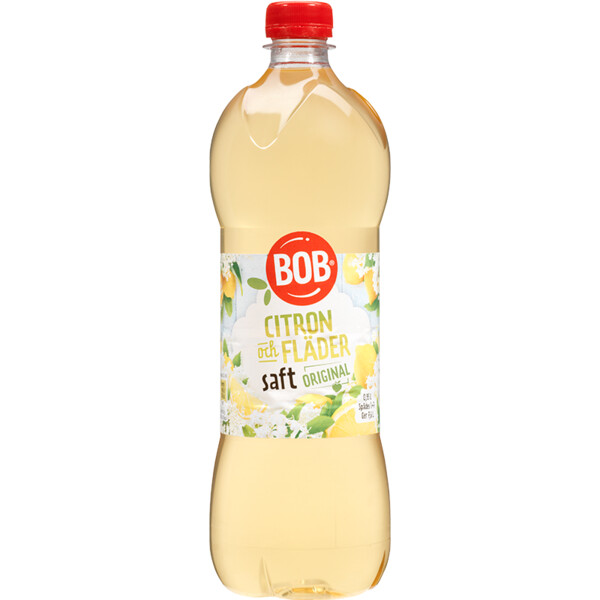 Bob Blandsaft citron&fläderblom 0,95l | K-Ruoka Verkkokauppa