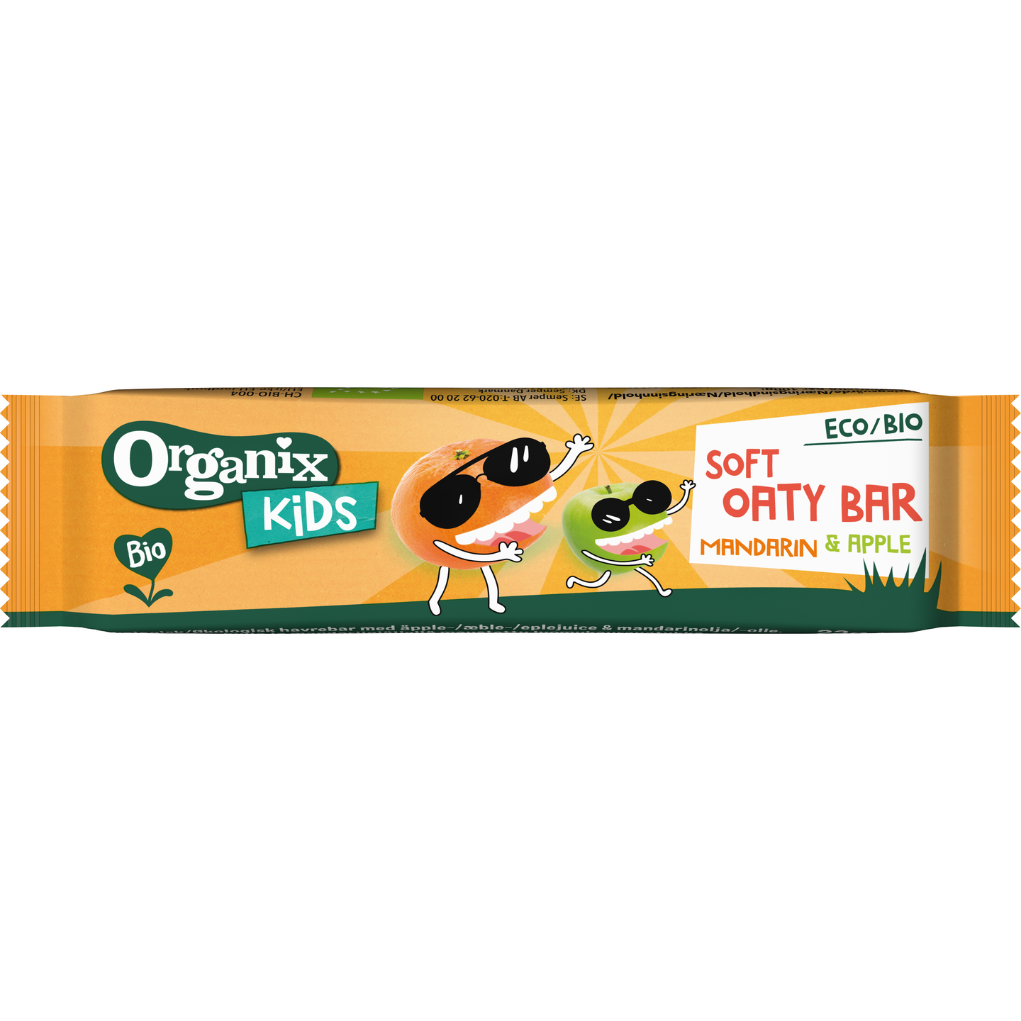 Organix Kids Soft Oaty bar 23g mandariini-omena | K-Ruoka Verkkokauppa