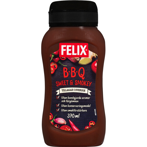 Felix BBQ sweet&smokey 370ml | K-Ruoka Verkkokauppa