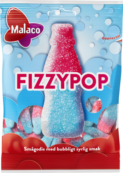 Malaco Fizzypop, 80g | K-Ruoka Verkkokauppa
