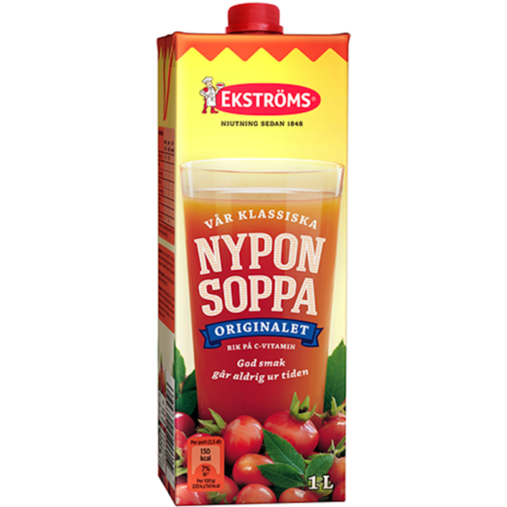 Ekströms ruusunmarjakeitto 1l — HoReCa-tukku Kespro
