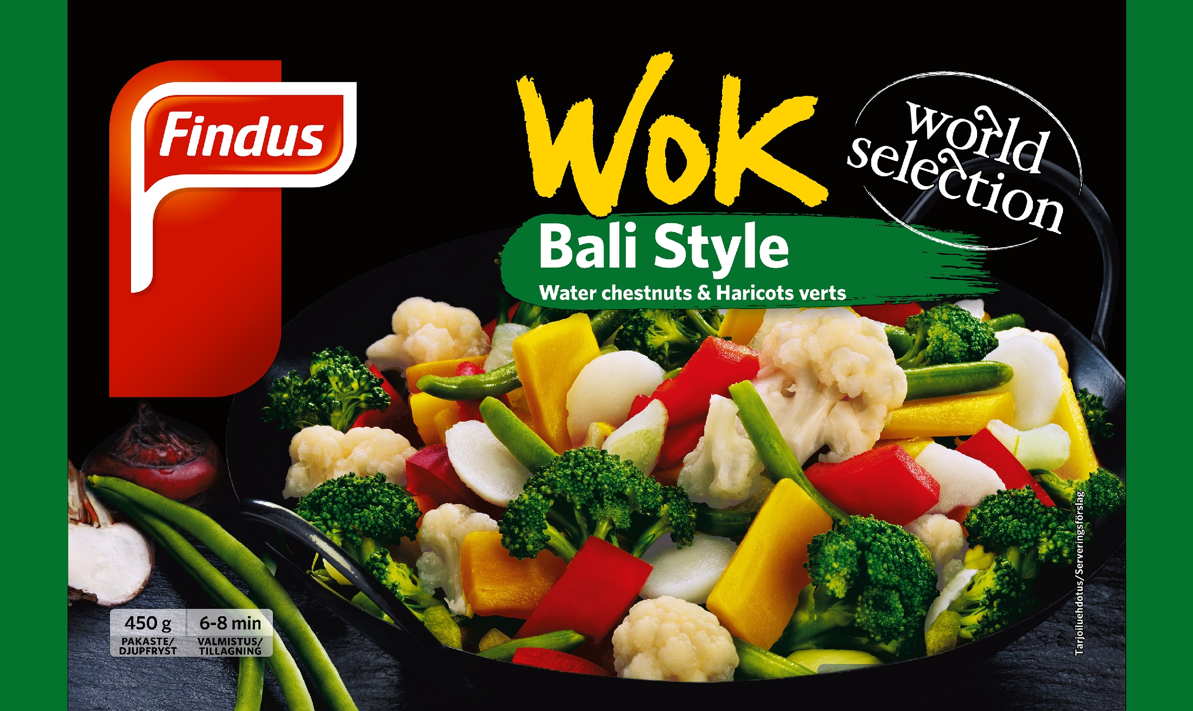 Findus Wok Bali 450 g | K-Ruoka Verkkokauppa