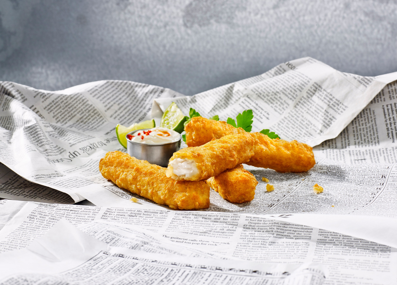 Findus Fish'n Chips Roll 60g/7kg MSC pakaste — HoReCa-tukku Kespro