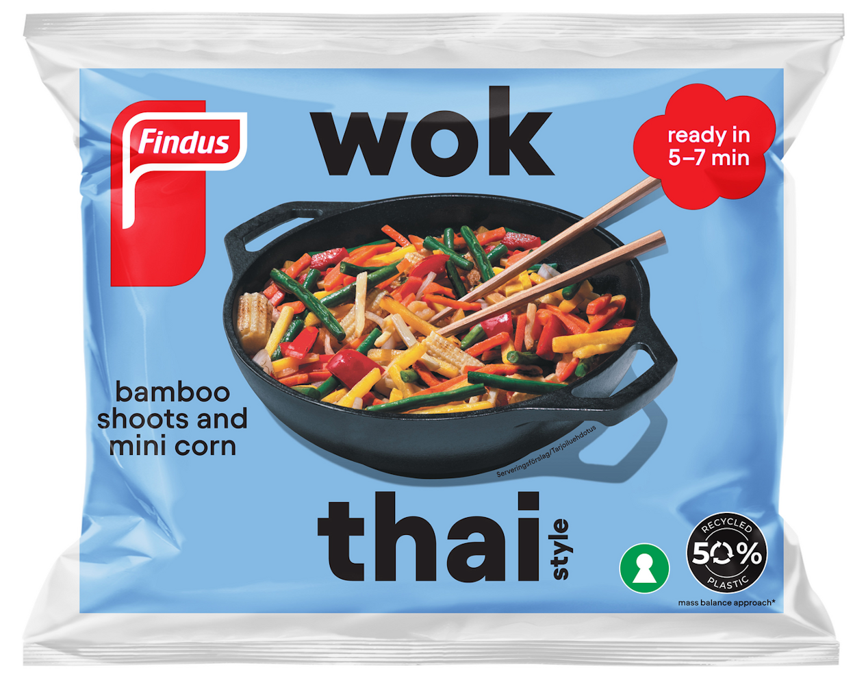 Findus Wok Thai Style 450g pakaste — HoReCa-tukku Kespro