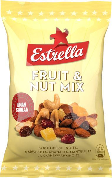 Estrella 140g Fruit Nut mix | K-Ruoka Verkkokauppa