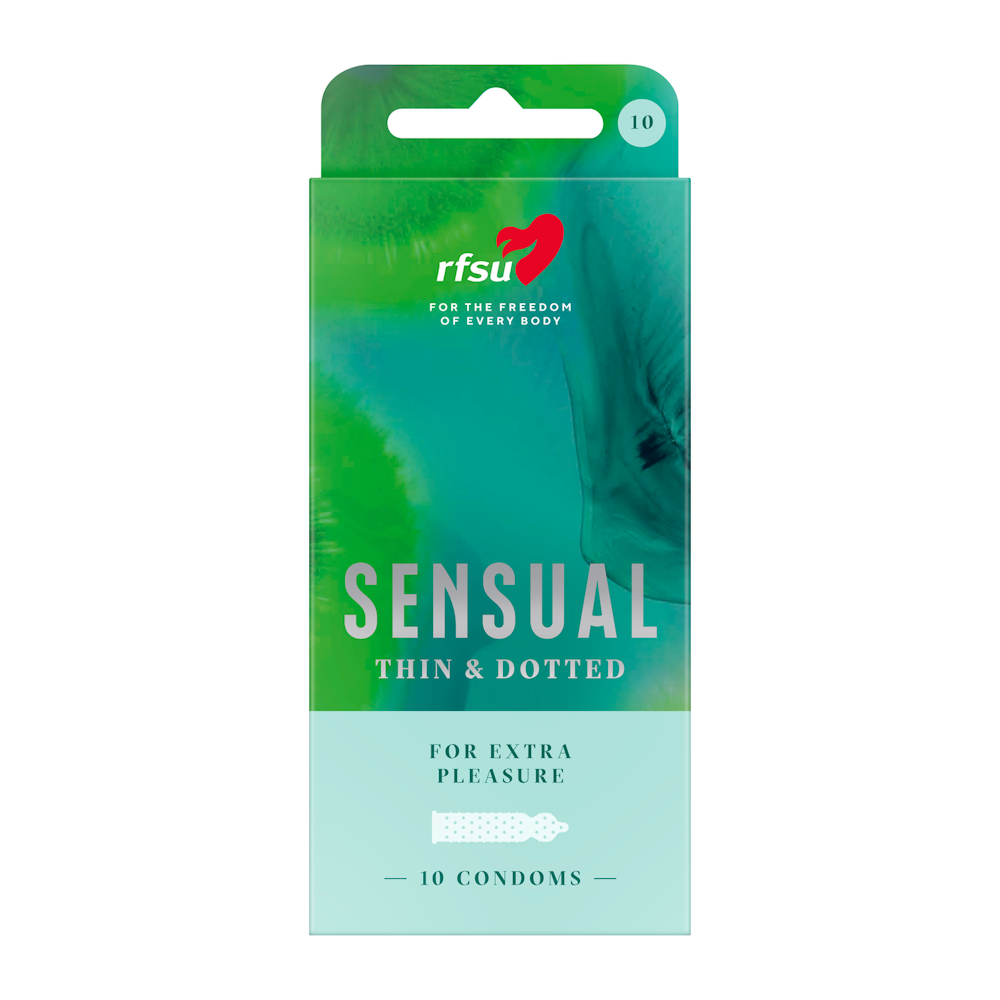 RFSU Sensual kondomi 10kpl — HoReCa-tukku Kespro