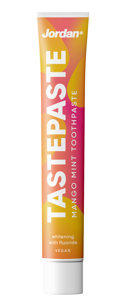 Jordan Tastepaste Mango Mint whitening toothpaste with fluoride ...