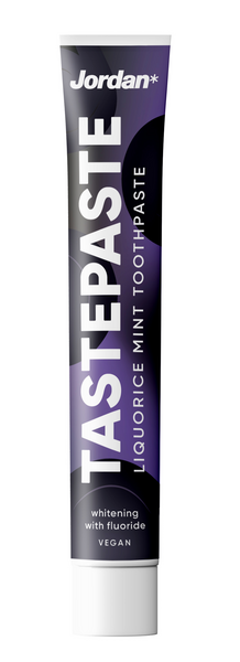 Jordan Tastepaste Liquorice Mint whitening toothpaste with fluoride ...