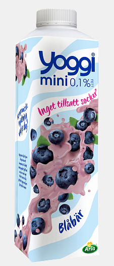 Arla Yoggi mini 0,1% blåbär 1kg | K-Ruoka Verkkokauppa