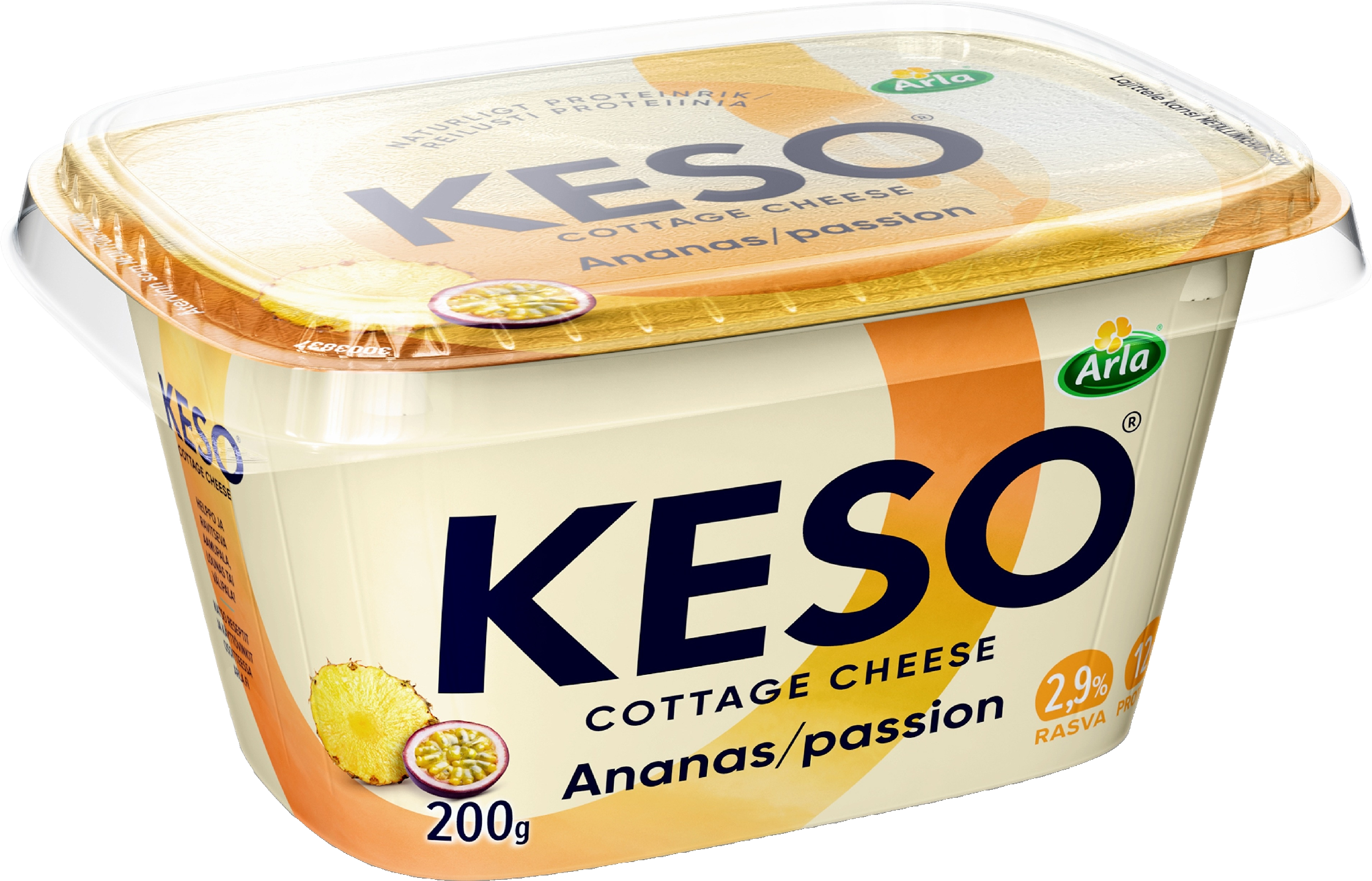 Arla Keso raejuusto 200g ananas-passion | K-Ruoka Verkkokauppa