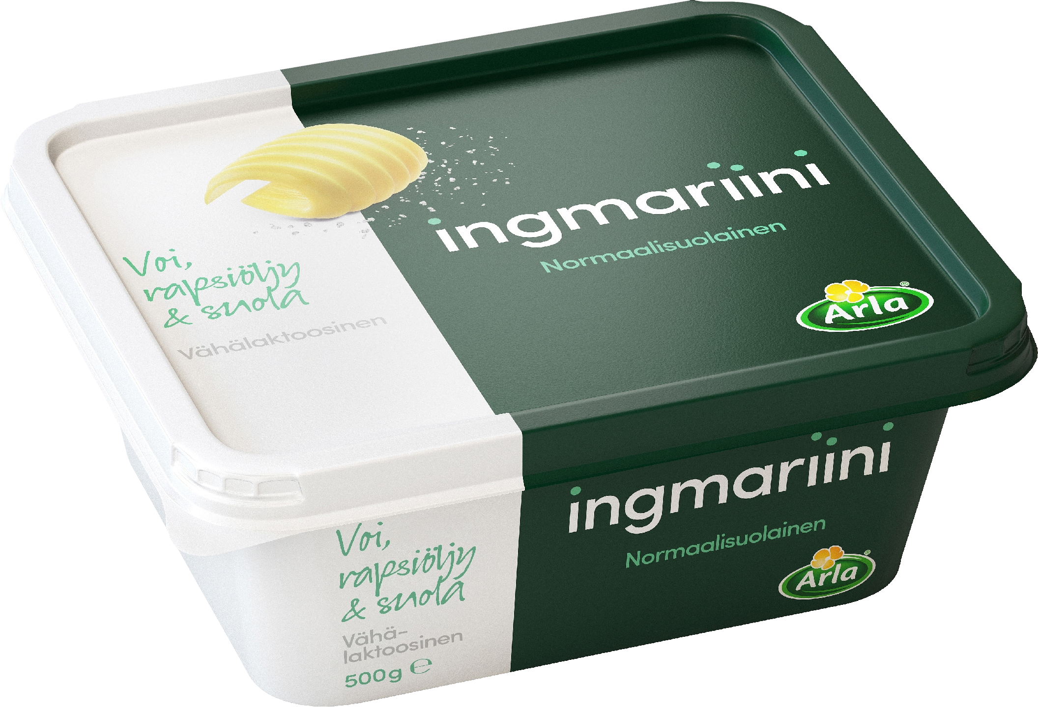 Arla Ingmariini rasvaseos 500g normaalisuolainen | K-Ruoka Verkkokauppa