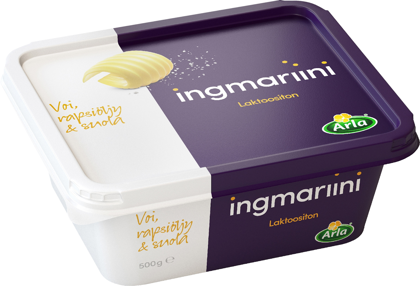 Arla Ingmariini rasvaseos 500g laktoositon — HoReCa-tukku Kespro