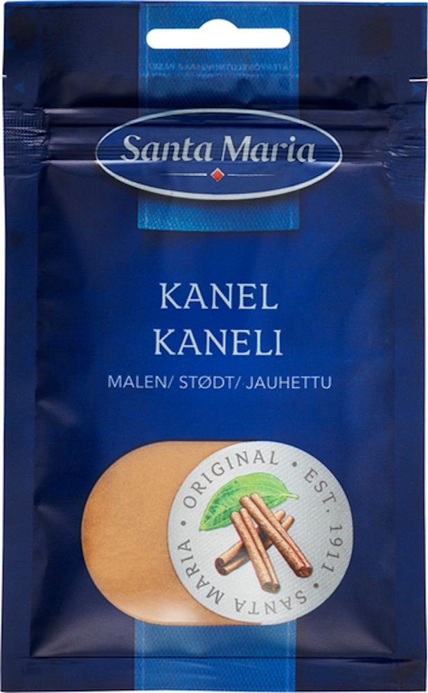 Santa Maria Kaneli jauhettu, pussi 22g — HoReCa-tukku Kespro
