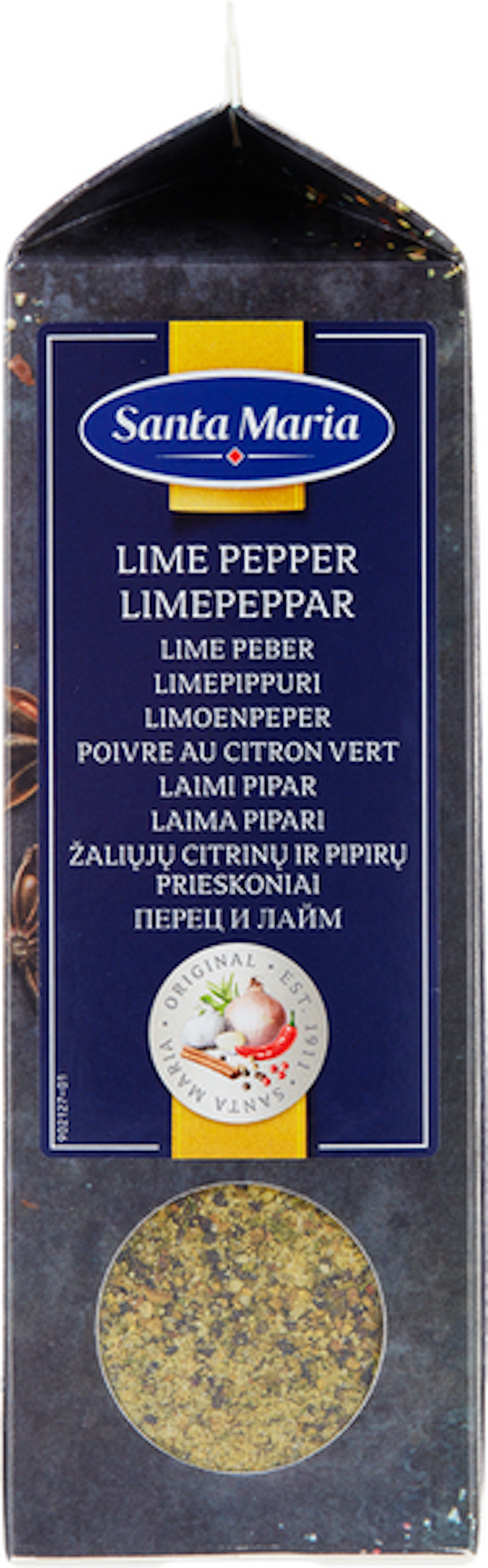 Santa Maria lime pepper mausteseos 770g — HoReCa-tukku Kespro