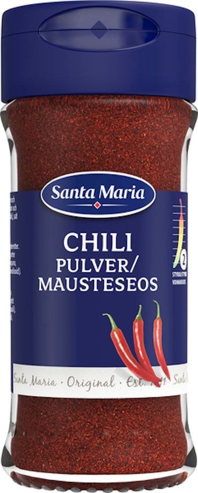 Santa Maria Original Chili Powder Chili Mausteseos, purkki 41g — HoReCa ...