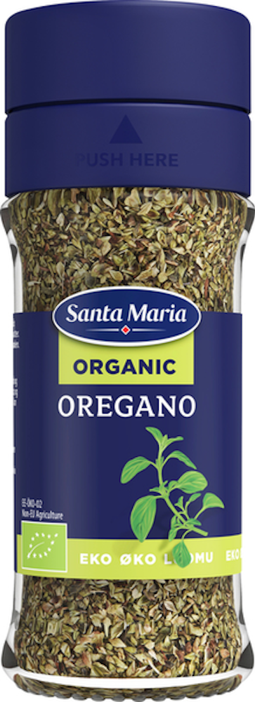 Santa Maria Oregano Luomu, purkki 9g — HoReCa-tukku Kespro
