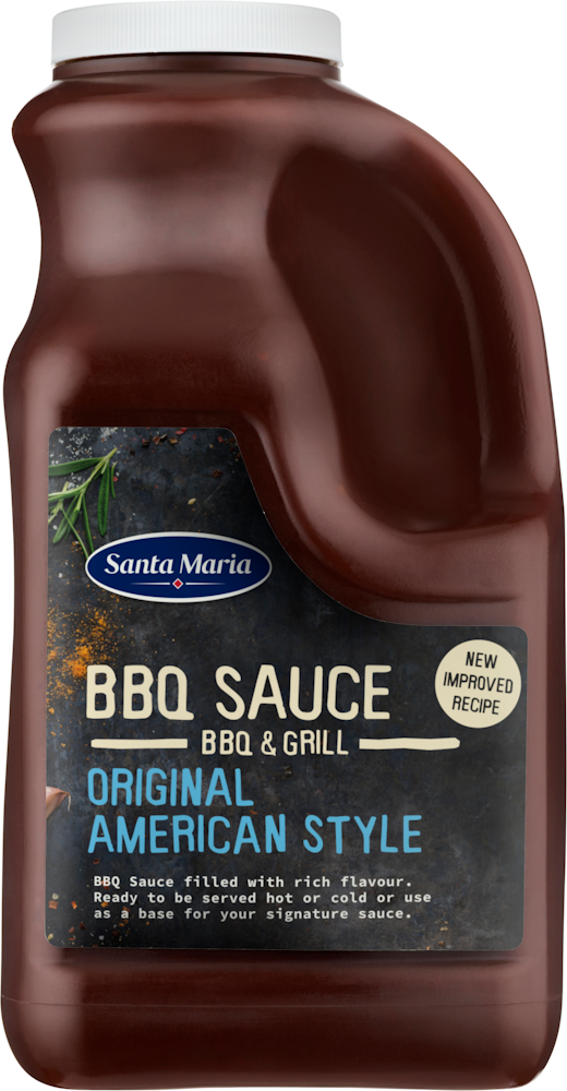 Santa Maria BBQ Sauce Original American Style 2575g — HoReCa-tukku Kespro