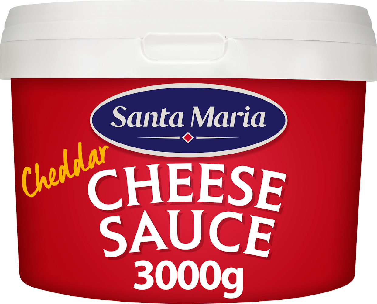 Santa Maria cheddar cheese sauce 3kg — HoReCa-tukku Kespro