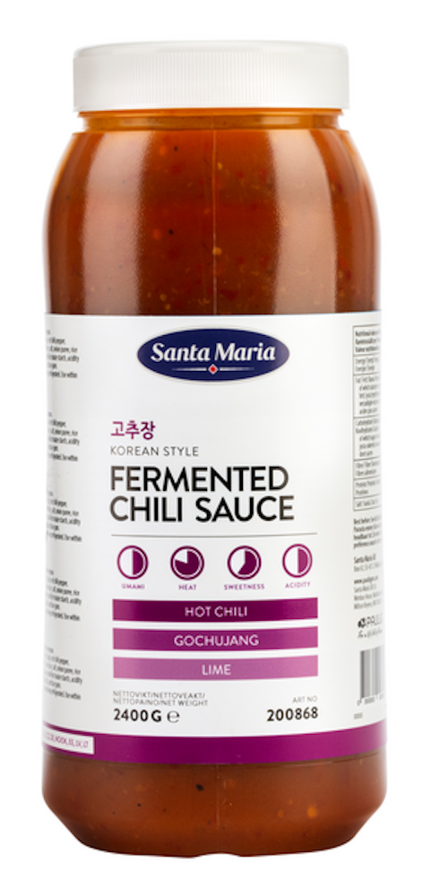 Santa Maria Korean style fermented chili sauce 2400g — HoReCa-tukku Kespro
