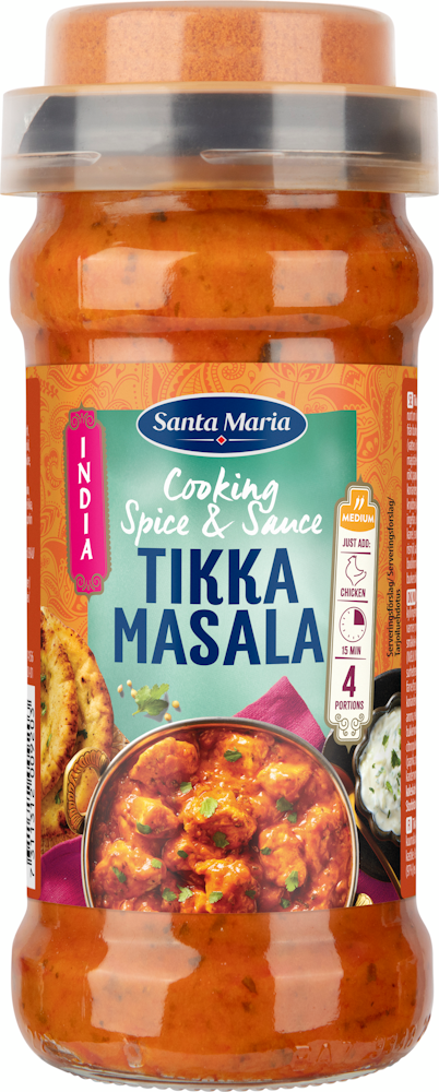 Santa Maria Cooking Sauce & Spice 360g Tikka Masala — HoReCa-tukku Kespro