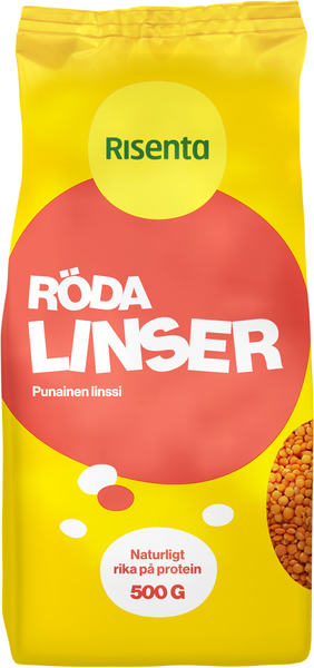 Risenta Punainen linssi 500g | K-Ruoka Verkkokauppa