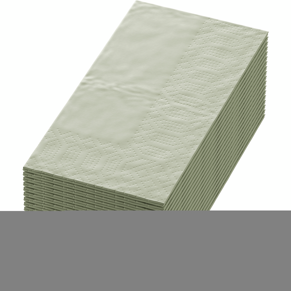 Duni tissue-lautasliina pistaasi 33x33cm 3-krs 1/8-taitto 250kpl ...