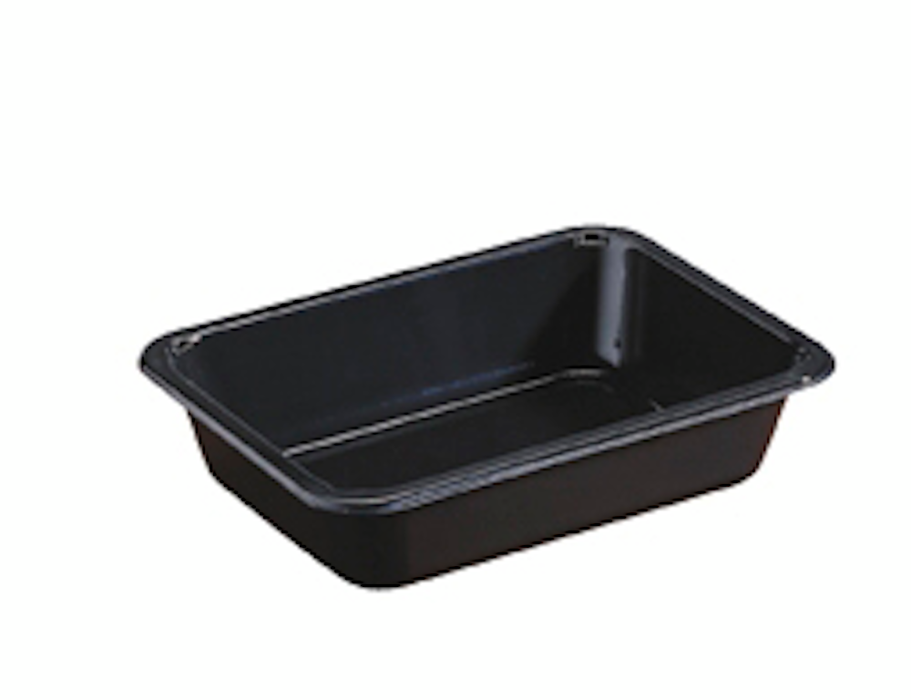 Duni Duniform CPET-rasia 510ml 171x127x35mm 1-lokeroinen musta 900kpl ...