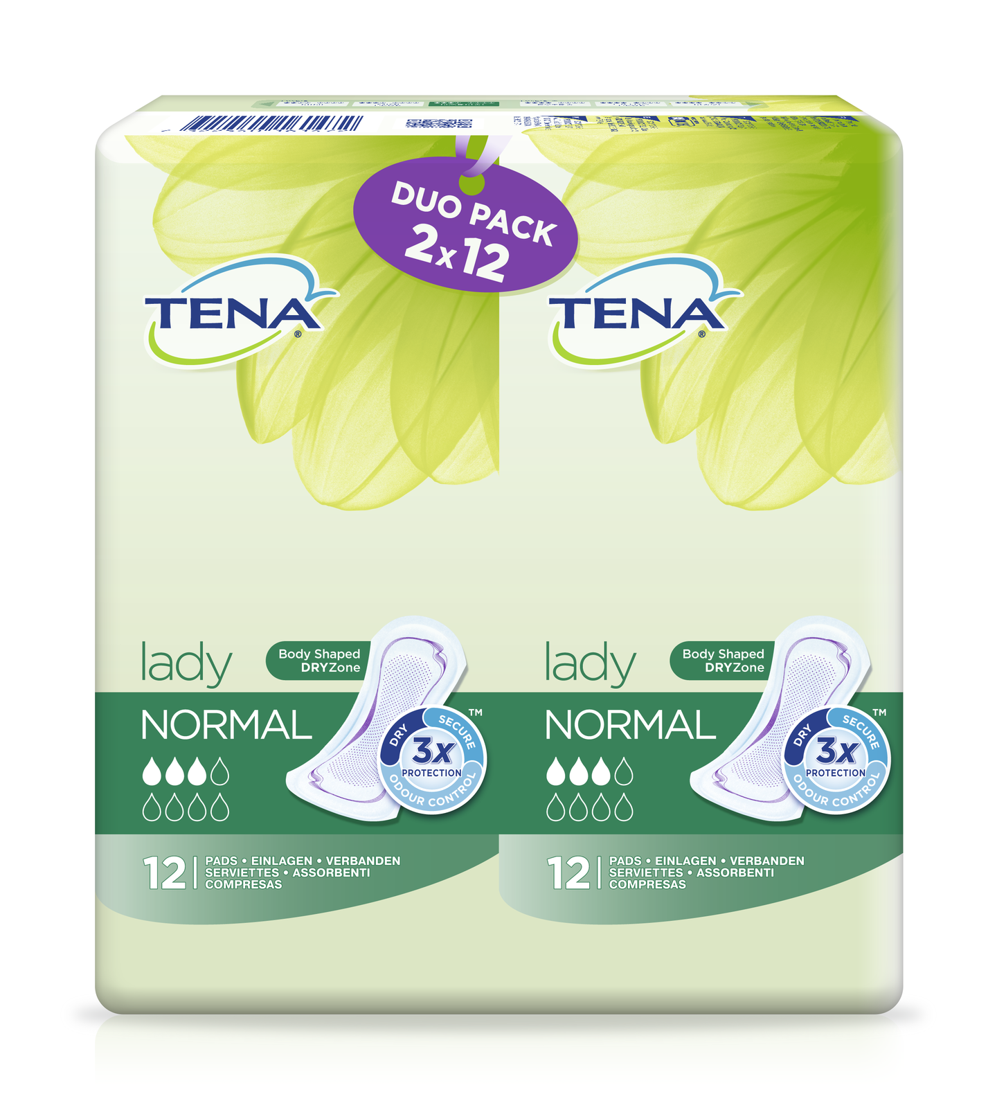 TENA Lady Normal Duo 24 kpl | K-Ruoka Verkkokauppa