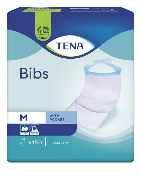 Tena ruokalappu 150kpl medium aikuisten | K-Ruoka Verkkokauppa