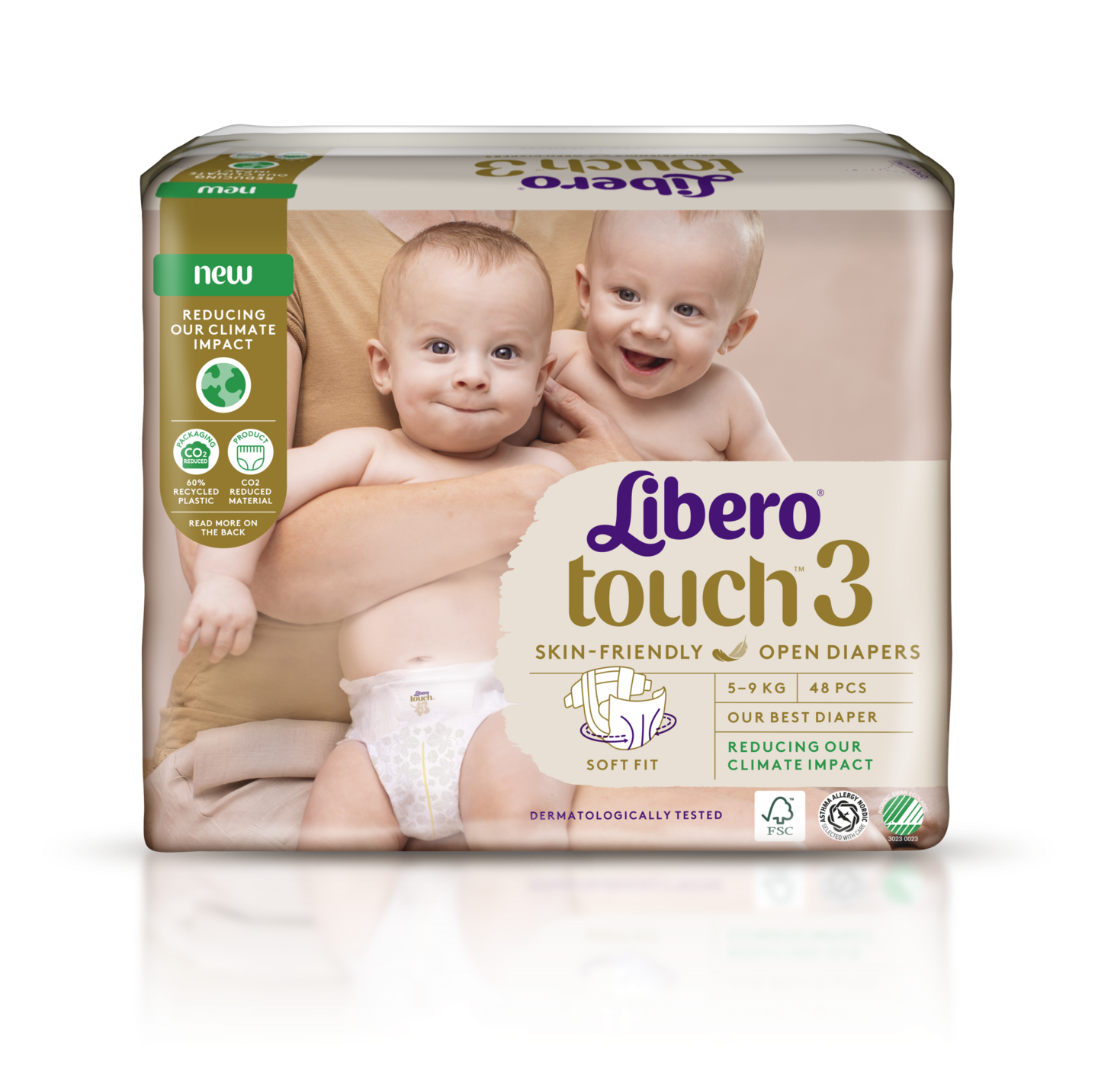 Libero Touch teippivaippa koko3 5-9kg 48kpl | K-Ruoka Verkkokauppa