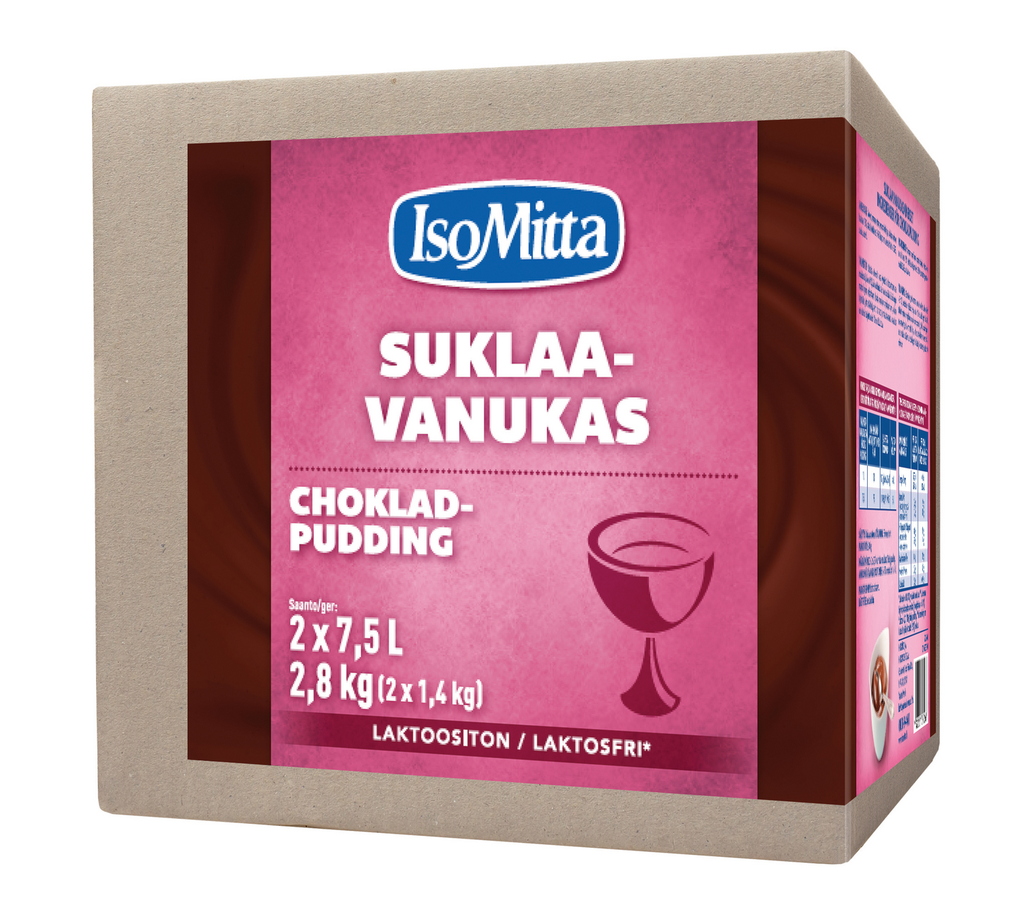 IsoMitta Suklaavanukas 2x1,4kg | K-Ruoka Verkkokauppa