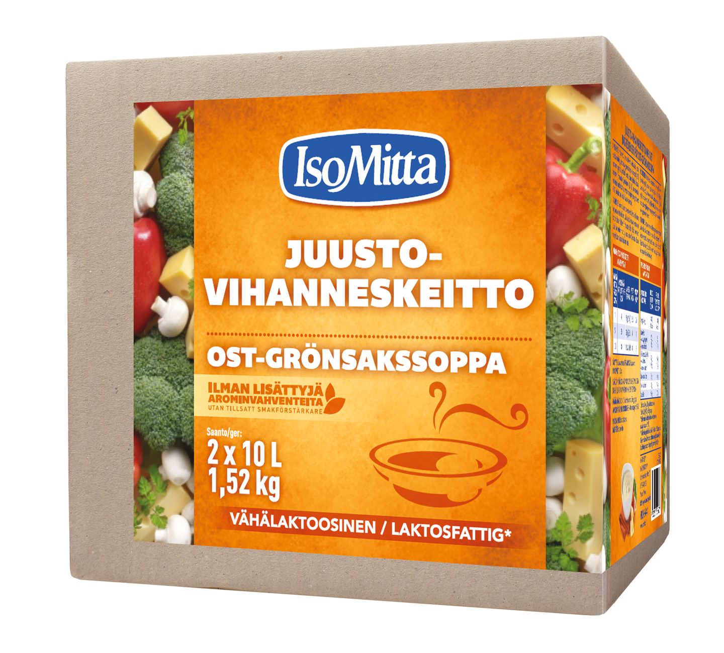 IsoMitta Juusto-Vihanneskeitto 1,52kg | K-Ruoka Verkkokauppa