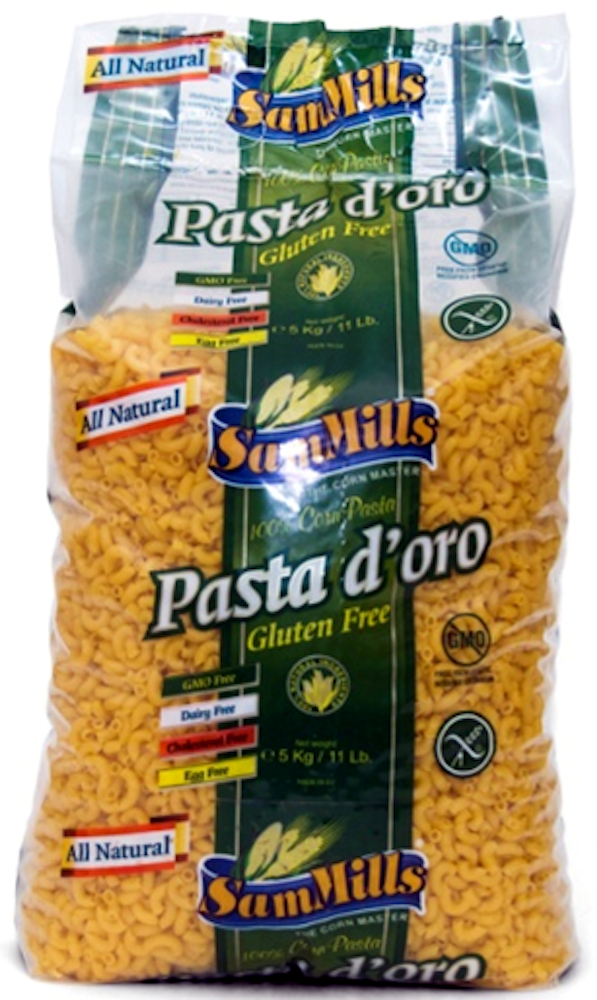 SamMills Pasta D'oro 5kg makaroni luontaisesti gluteeniton pasta ...