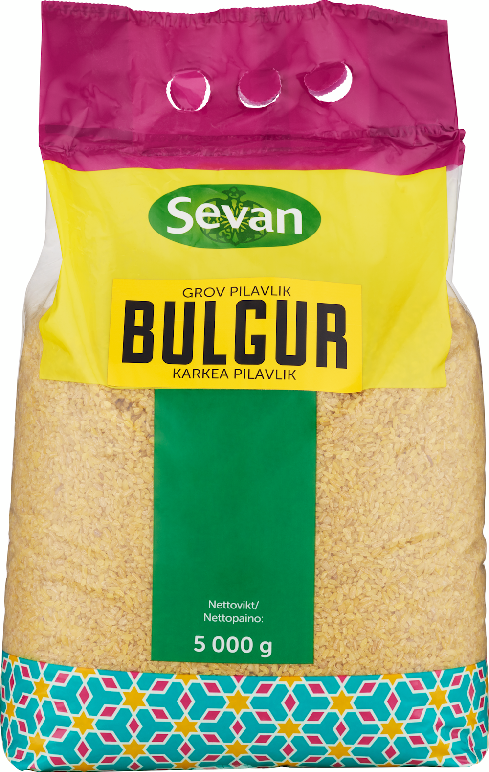Sevan Bulgur Karkea Pilavlik 5kg — HoReCa-tukku Kespro