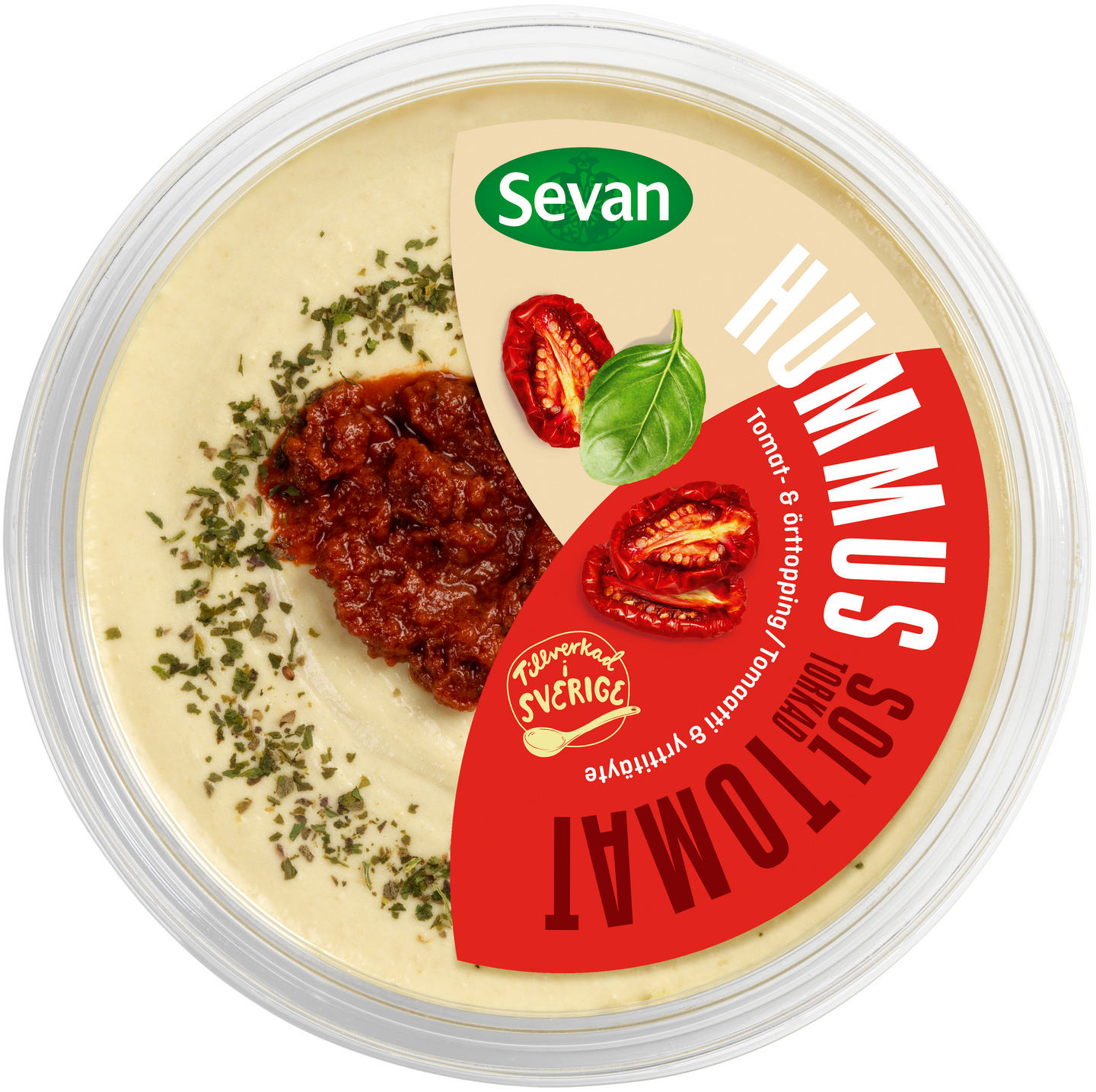 Sevan hummus 275g aurinkokuivattu tomaatti – K-Ruoka