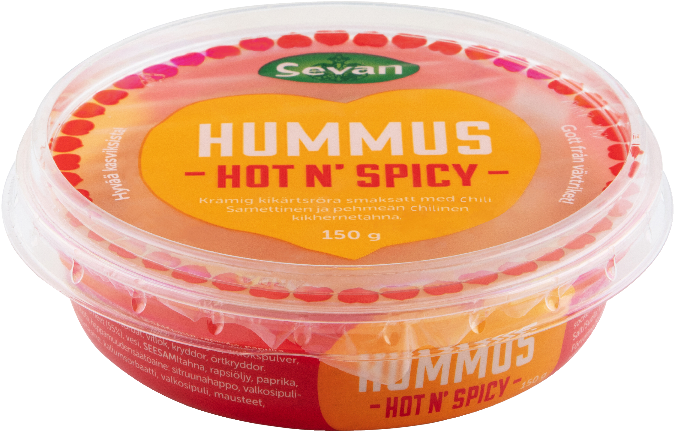 Sevan hummus 150g hot and spicy | K-Ruoka Verkkokauppa