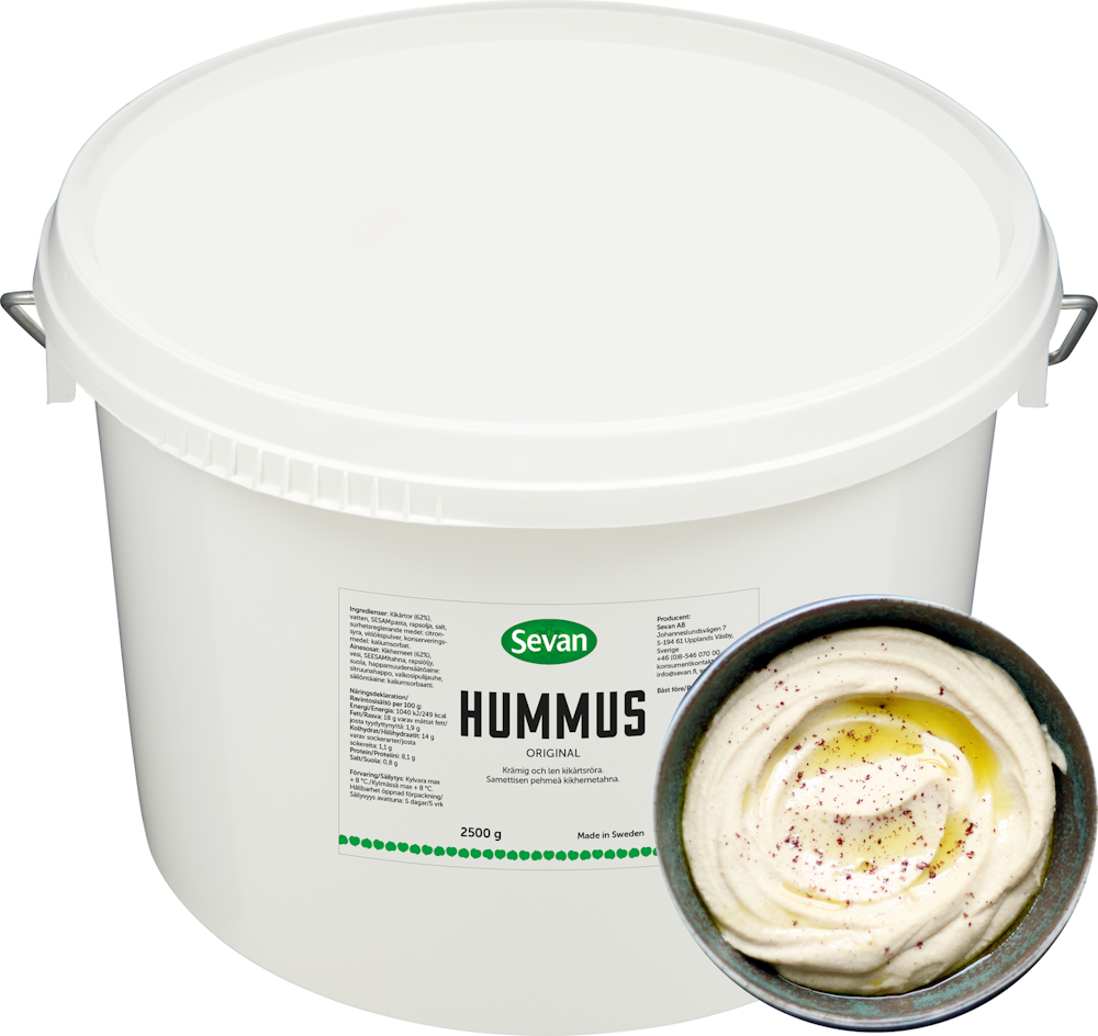 Sevan Hummus Original 2,5kg — HoReCa-tukku Kespro