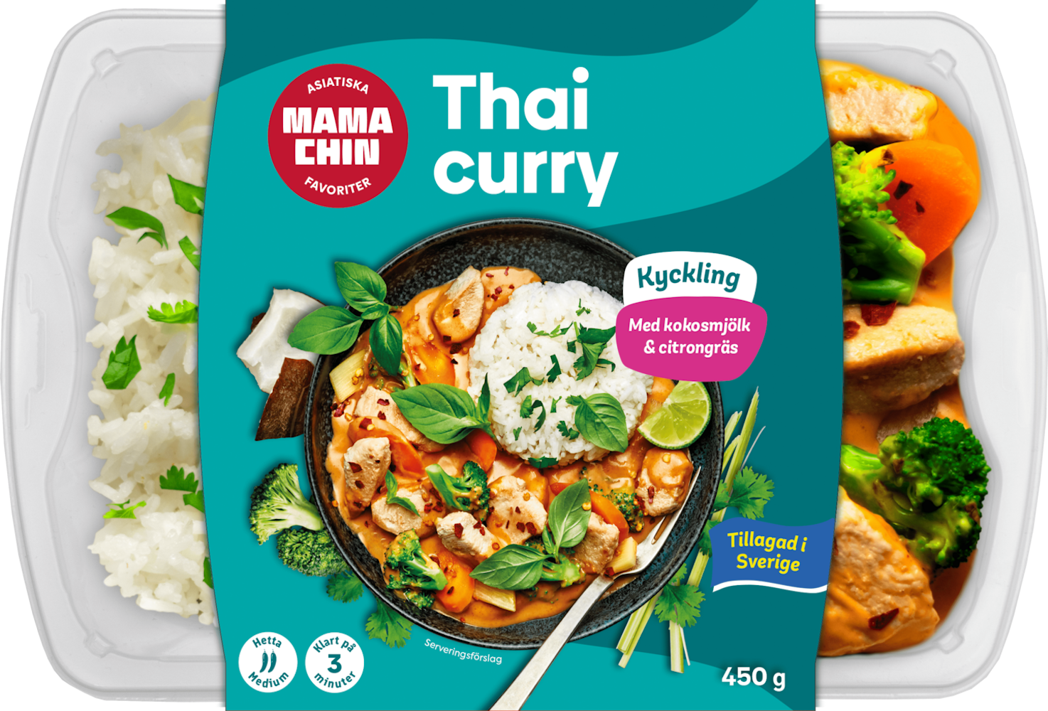 Mama Chin thai curry kana 450g — HoReCa-tukku Kespro