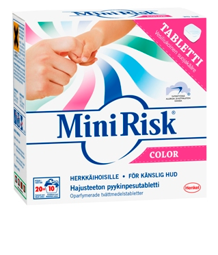 Mini Risk Color pyykinpesutabletti 20kpl | K-Ruoka Verkkokauppa