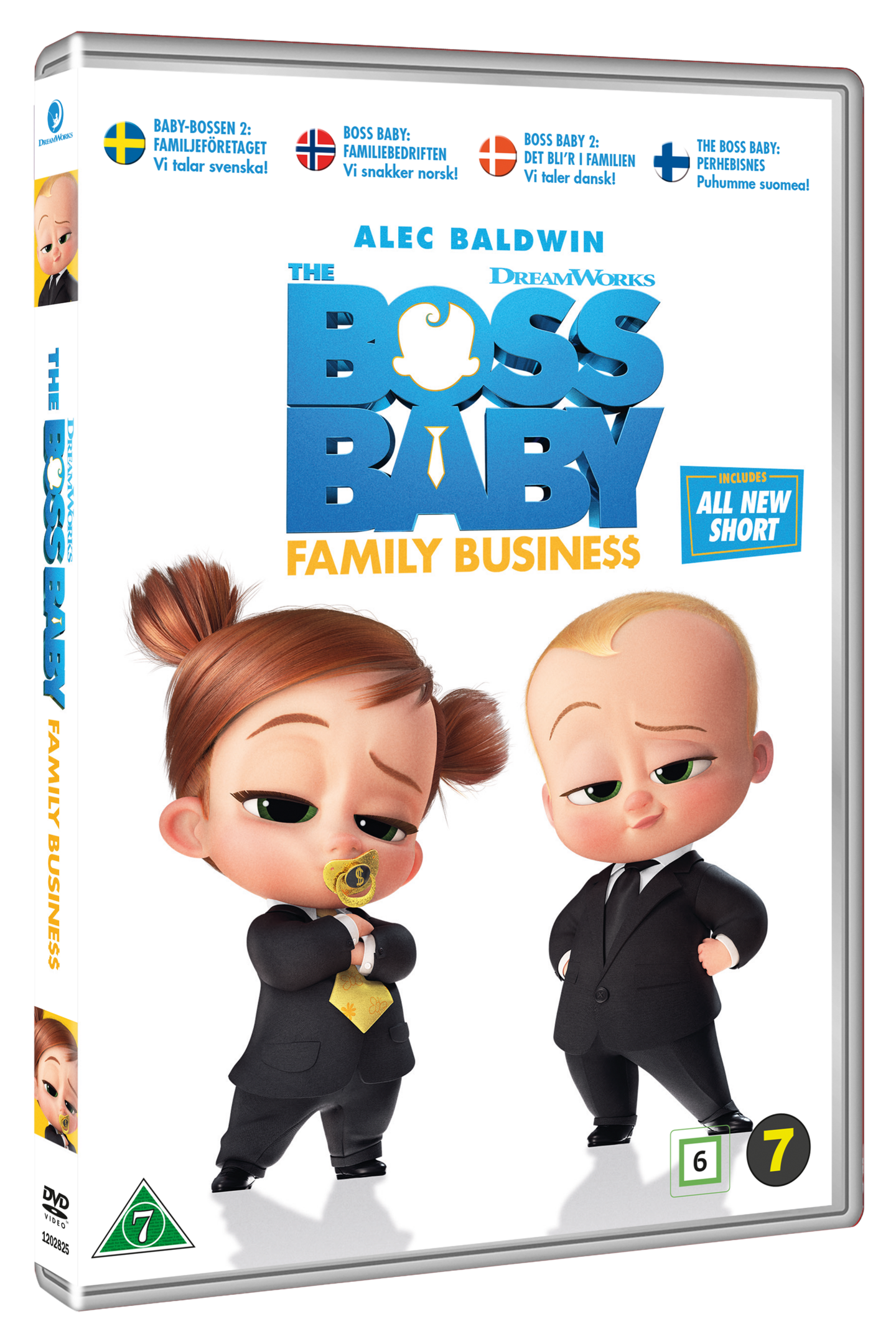 The Boss Baby 2: Perhebisnes -DVD | K-Ruoka Verkkokauppa