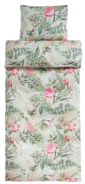 Hemtex 24h Milo satiinipussilakanasetti 150x210 cm | K-Ruoka Verkkokauppa