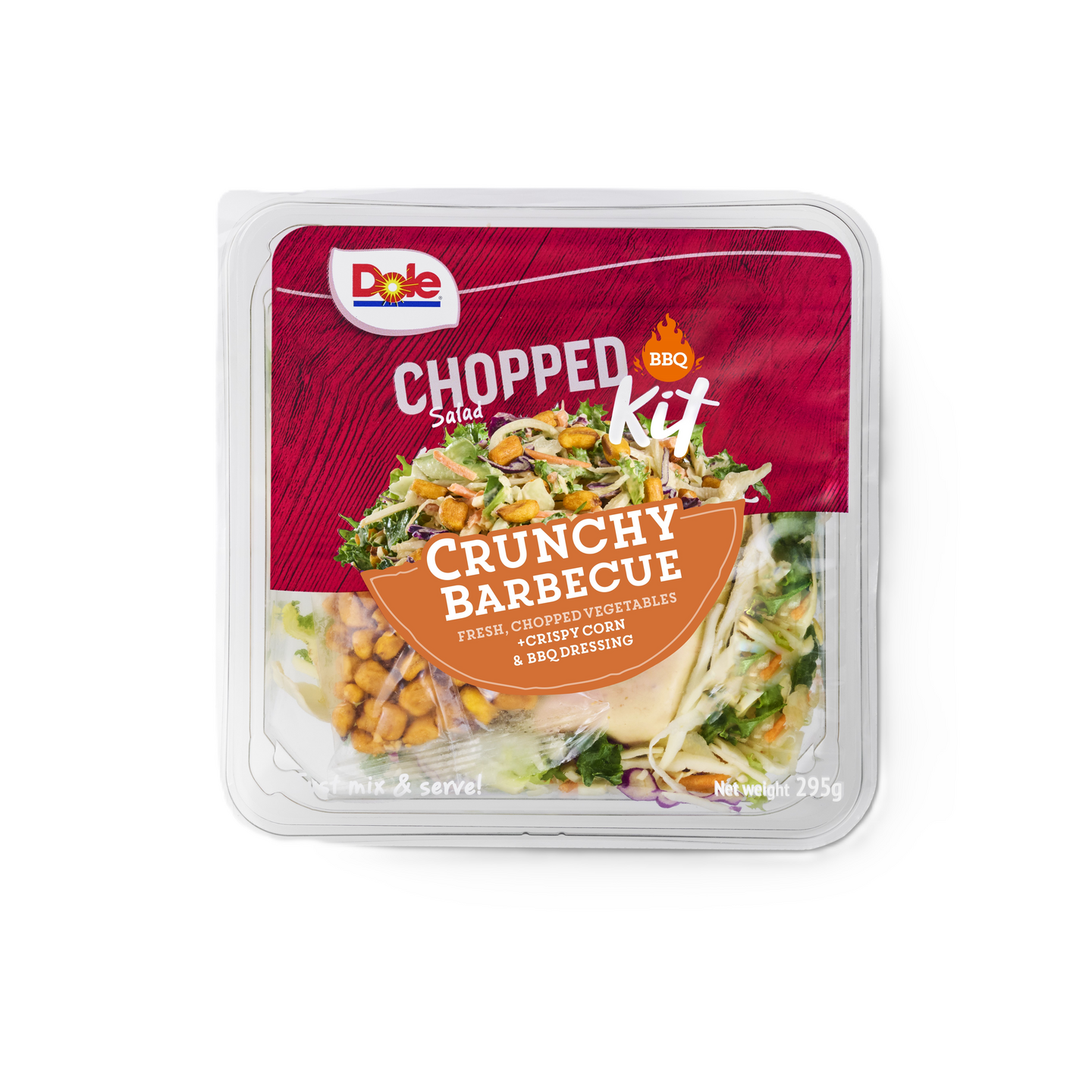 Dole Chopped Kit Crunchy BBQ 295g | K-Ruoka Verkkokauppa