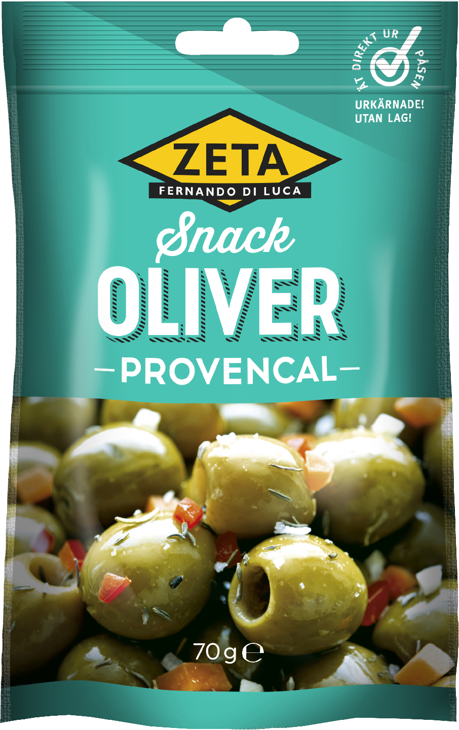 Zeta Snack Provencaloliivit 70g | K-Ruoka Verkkokauppa