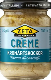 Zeta Creme av kronärtskockor 130g | K-Ruoka Verkkokauppa